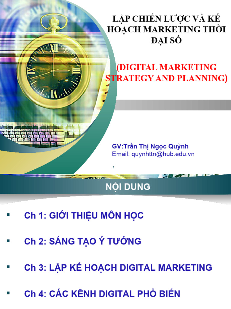 Digital MKT - Ch1 | PDF