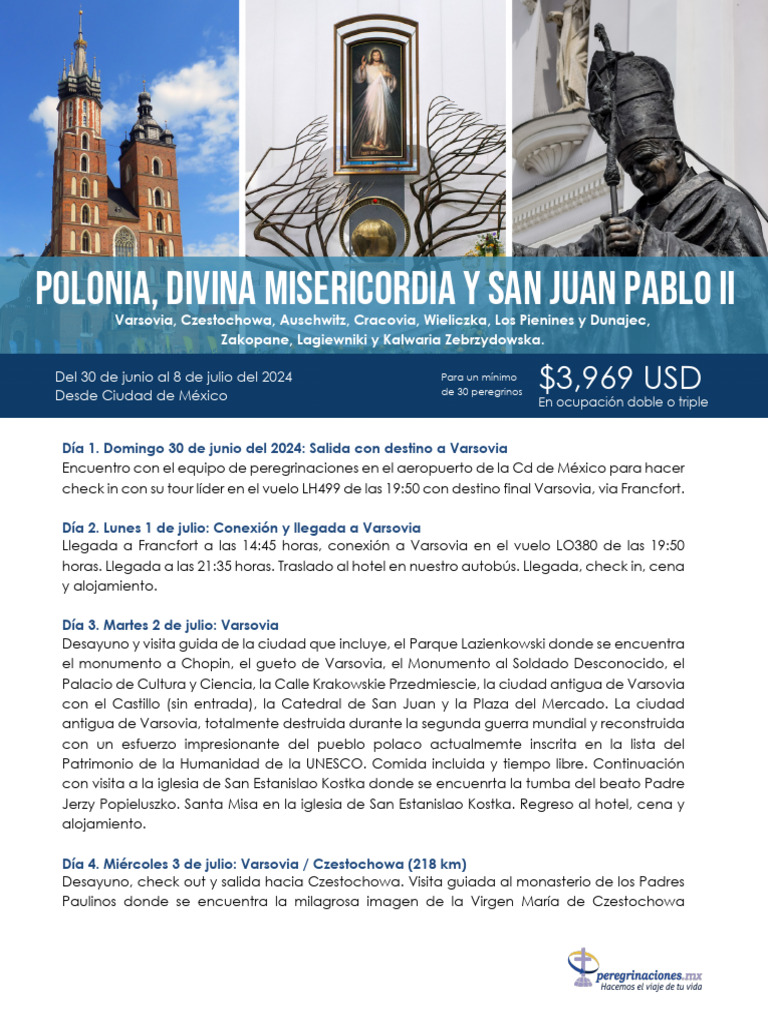 1115 Polonia - Jun-Julio 2024 | PDF | Papa juan pablo ii | Varsovia