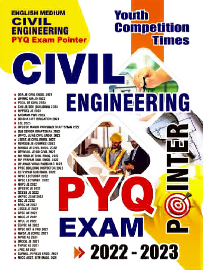 CIVIL ENGINEERING PYQ EXAM POINTER 2022-2023 (1) | PDF