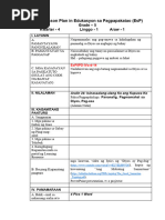Esp Detailed Lesson Plan | PDF
