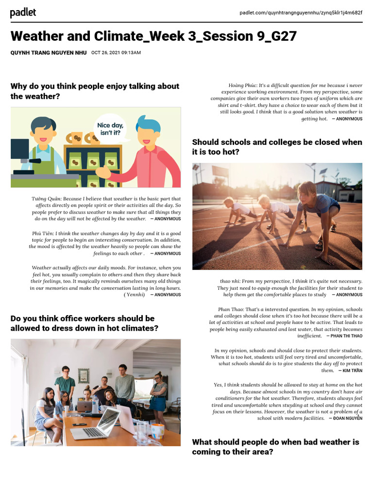 Climate Conversations and Impacts | PDF | Extreme Weather | Weather