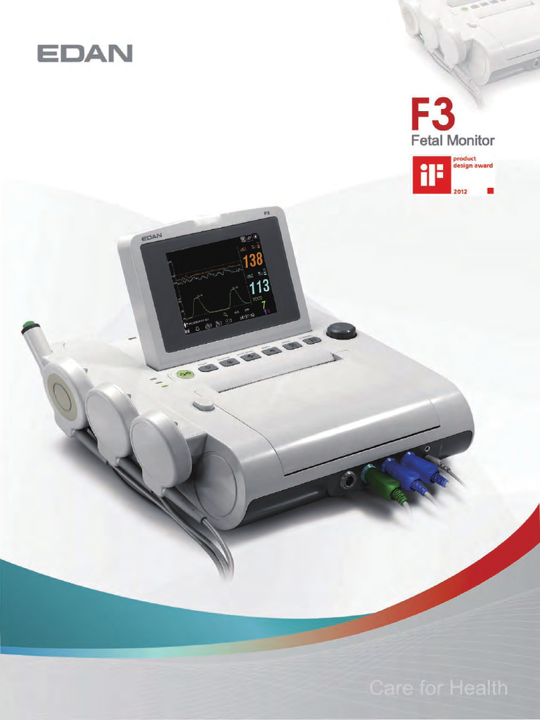 Edan F3 Fetal Monitor Brochure | PDF