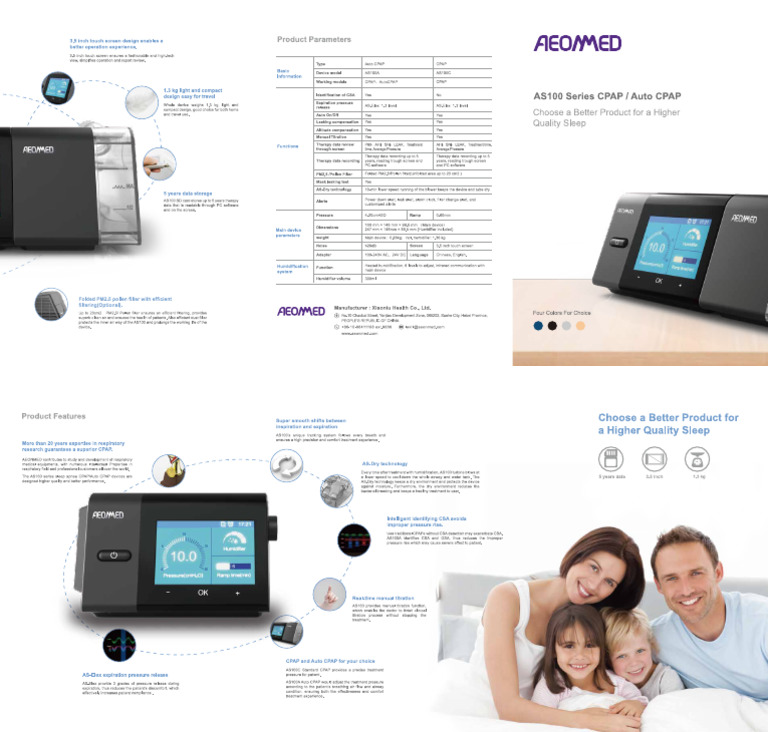 Aeonmed CPAP Brochure | PDF