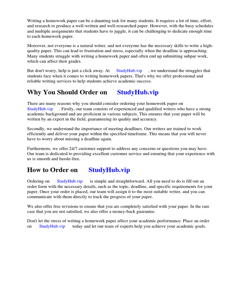 Homework Paper | Download Free PDF | Worksheet | Homework