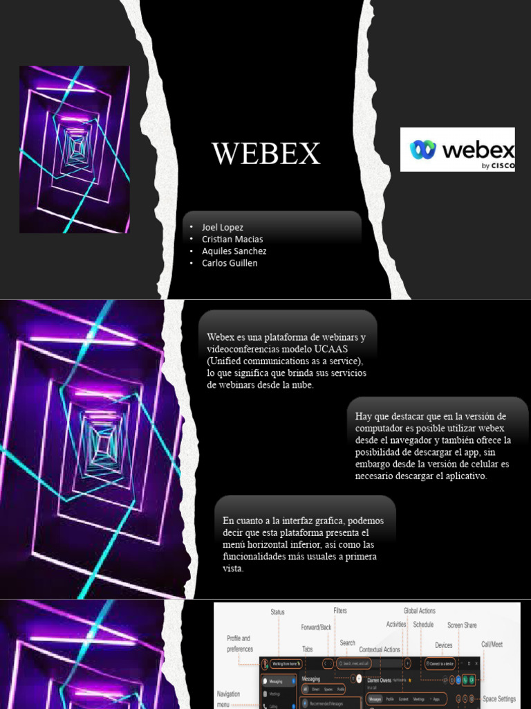 Webex | PDF | Computación en la nube | Informática