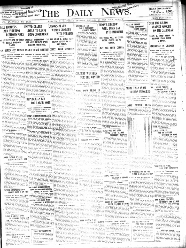 From the Archives: 1925 Eclipse | PDF