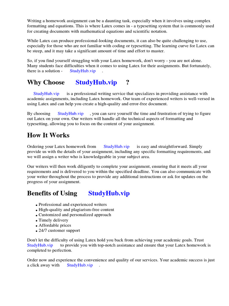 Latex Homework Example Pdf Te X World Wide Web