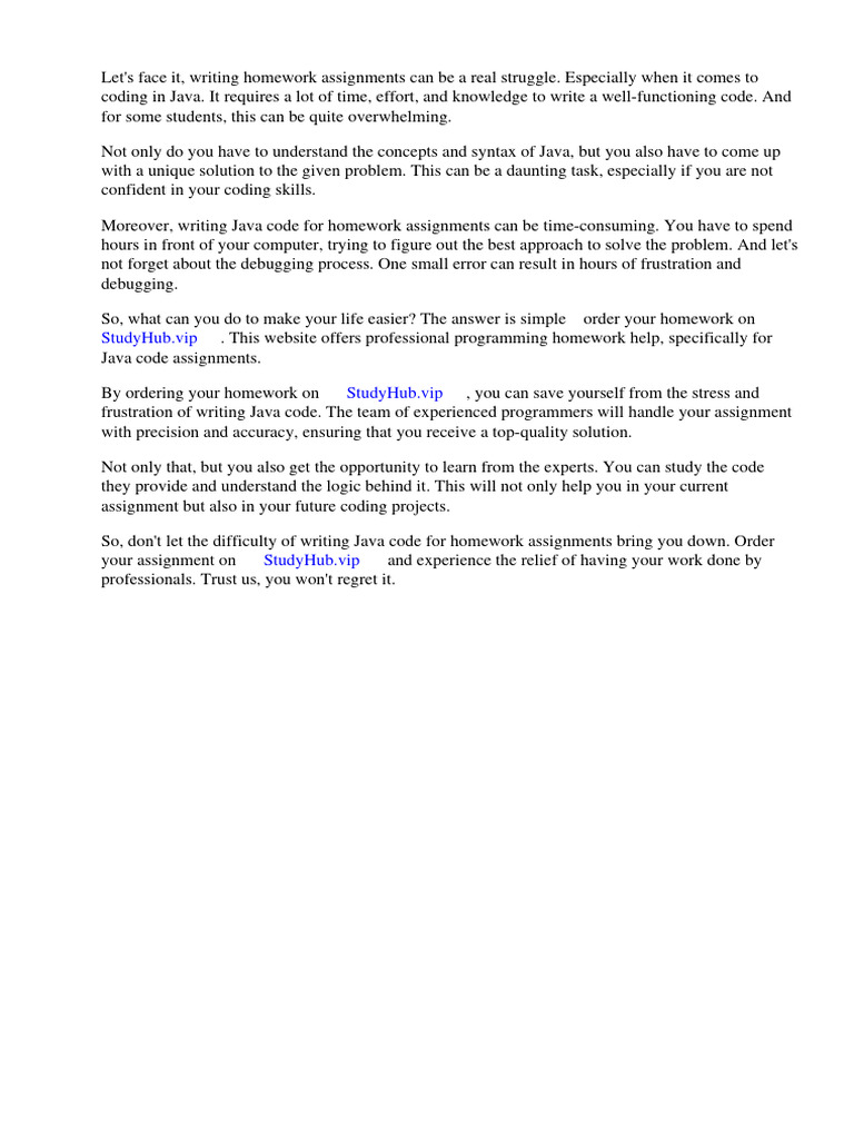 Homework Java Code Pdf Java Programming Language Computer Programming