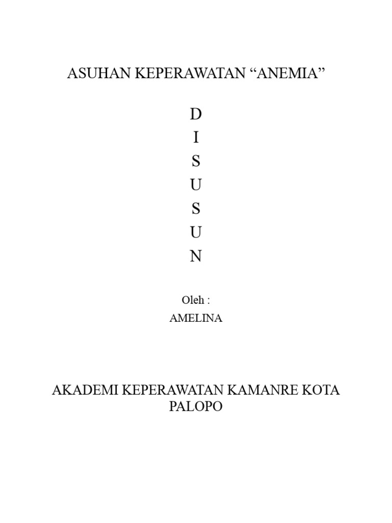 Askep Anemia | PDF