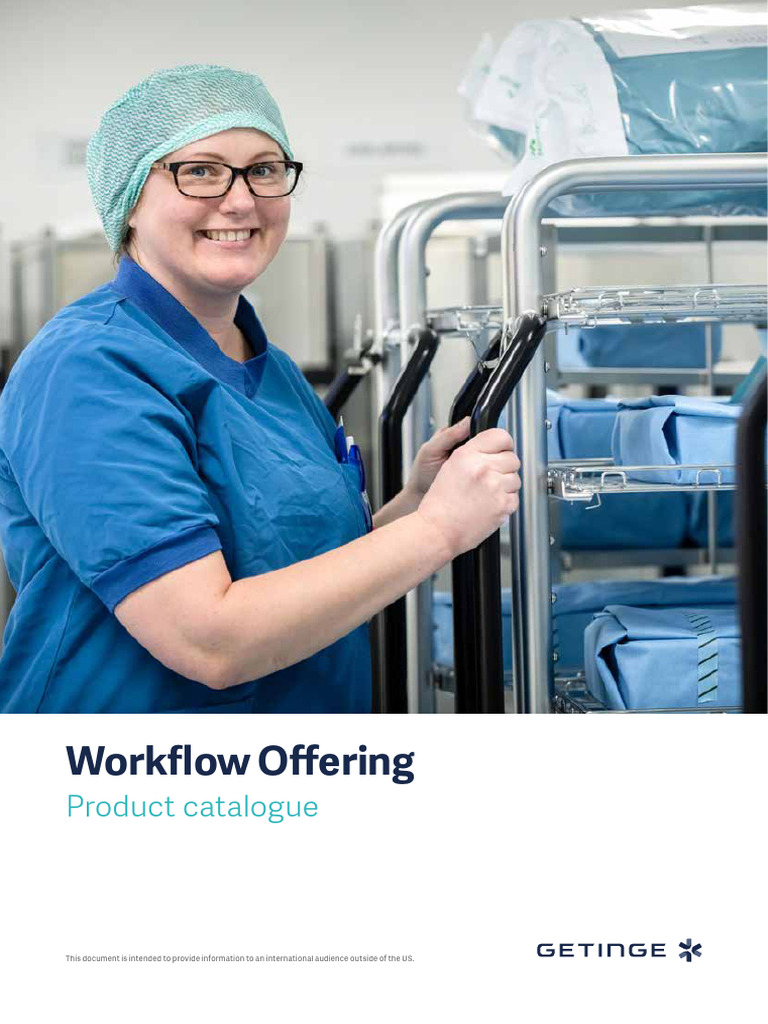 Sterile Workflow Solutions Guide | PDF | Ultrasound | Washing Machine