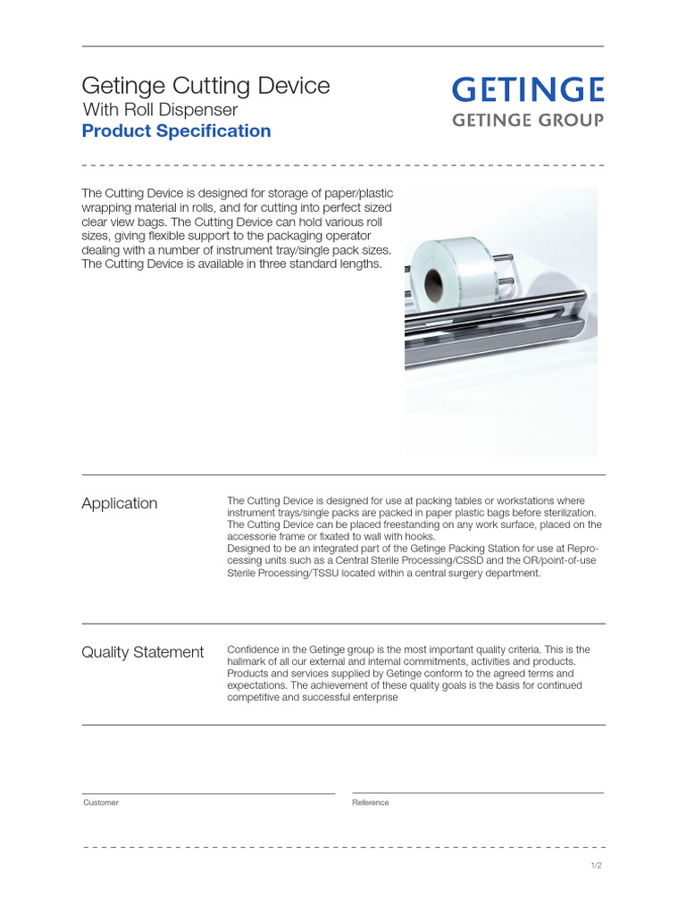 Cutting Device | PDF
