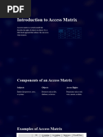 Access Control Matrix Template | PDF | Security | Computer Security