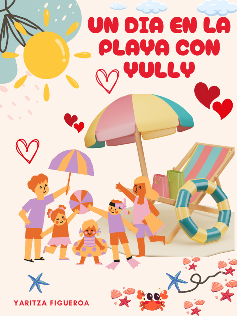 Libro Digital Un Día en La Playa Con YULLY | PDF
