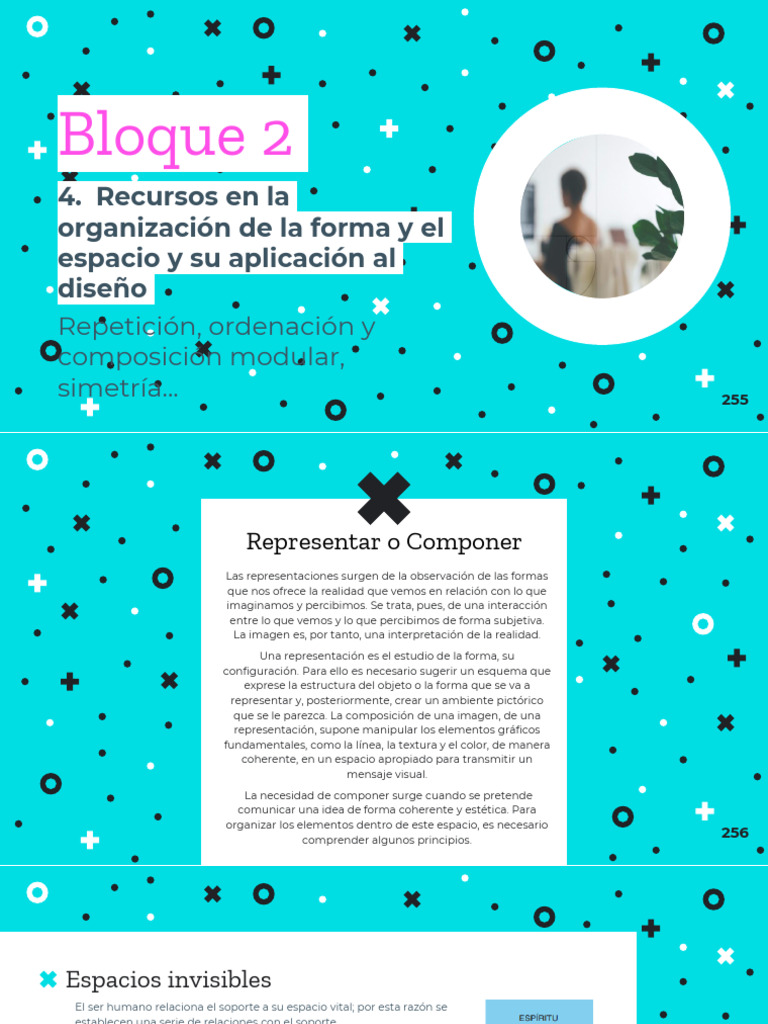 Recursos en La Organización de La Forma y El Espacio y Su Aplicación Al Diseño Repetición ...