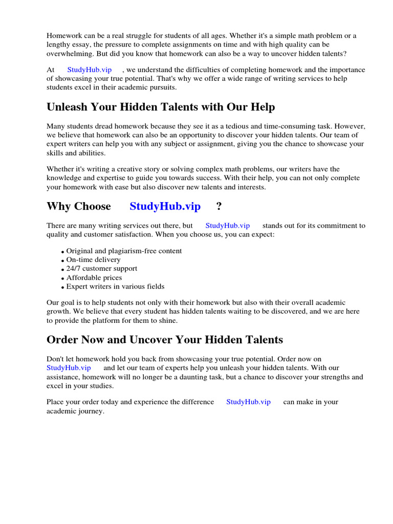 Homework and Hidden Talents Cast | PDF | Language Arts & Discipline ...