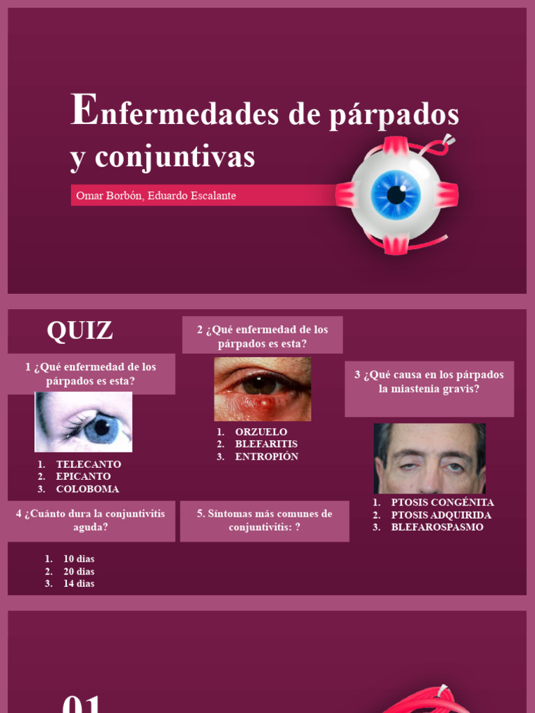 Conjuntiva y Parpado | PDF | Medicina CLINICA | Oftalmología