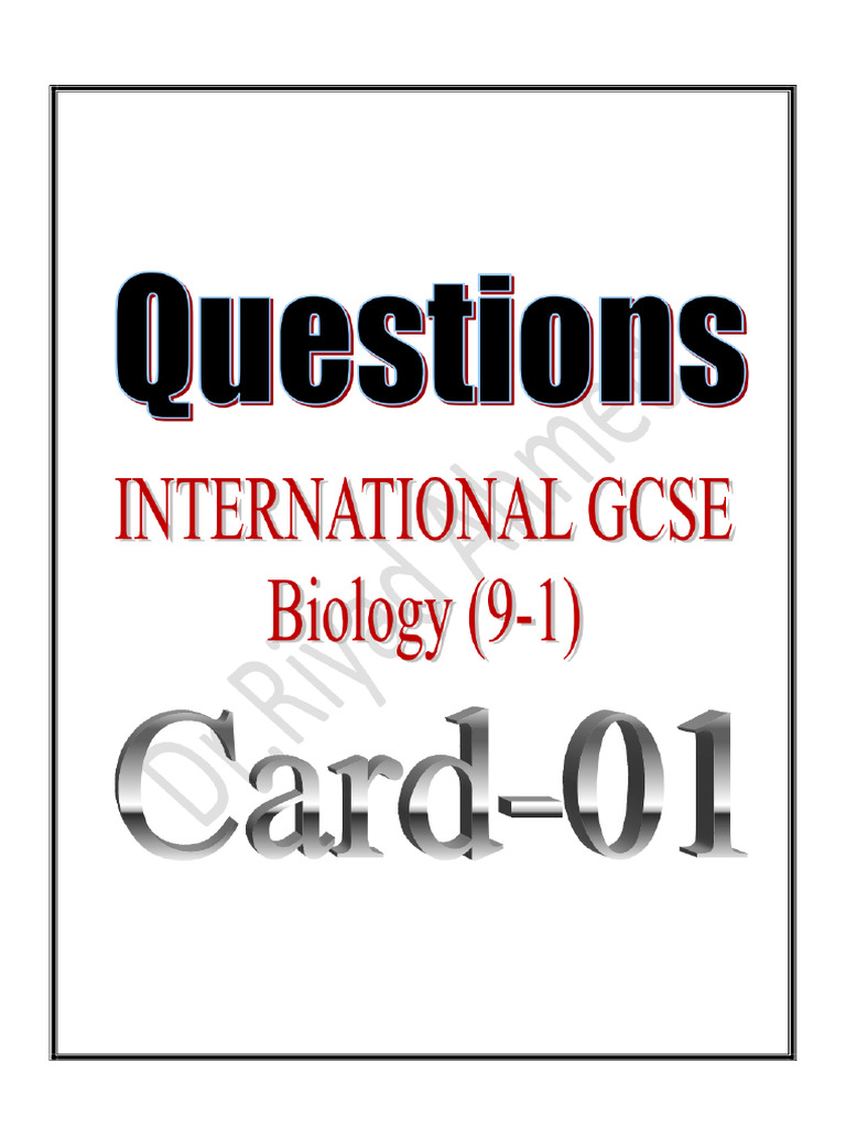 BIO Card 1 (May-23) 01 | PDF | Blood | Blood Vessel