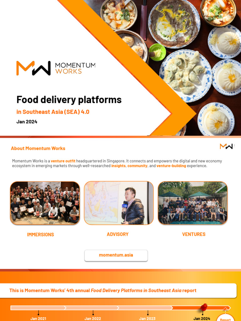 Food Delivery Platforms in Southeast Asia 2024 - MW - Jan 2024 BZSVNX ...