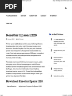 Cara Scan EPSON L220 | PDF