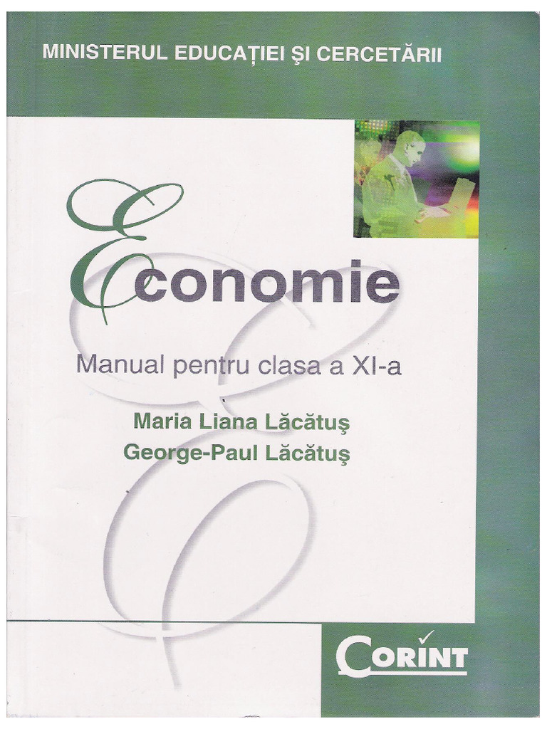 Economie Manual Ed Corint | PDF