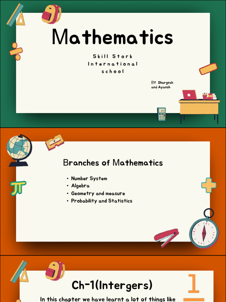 Mathematics Education Video in Simple Animated Colorful Style ...