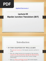 BJT Complete Notes BTech | PDF | Bipolar Junction Transistor ...