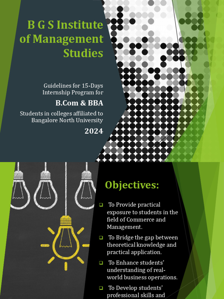 Internship Guidelines | PDF | Thesis | Internship