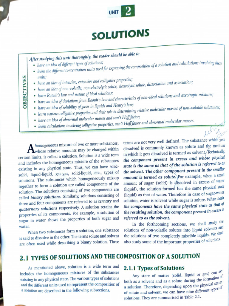 Solutions Part 1 NOOTAN | PDF