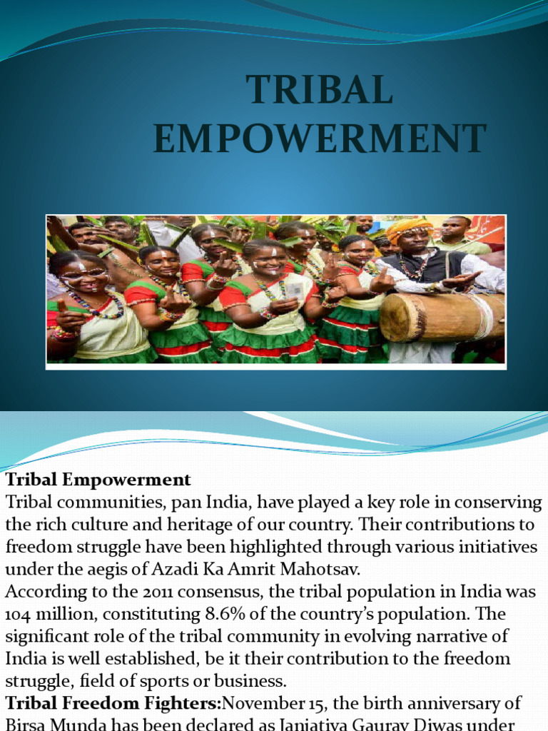 Tribal Empowerment | Download Free PDF | Social Groups Of India | South ...