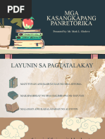 Mga Tayutay | PDF