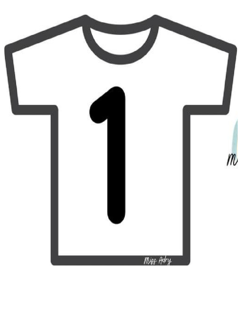 material de ropa sobre numeros del 1 al 30 | PDF