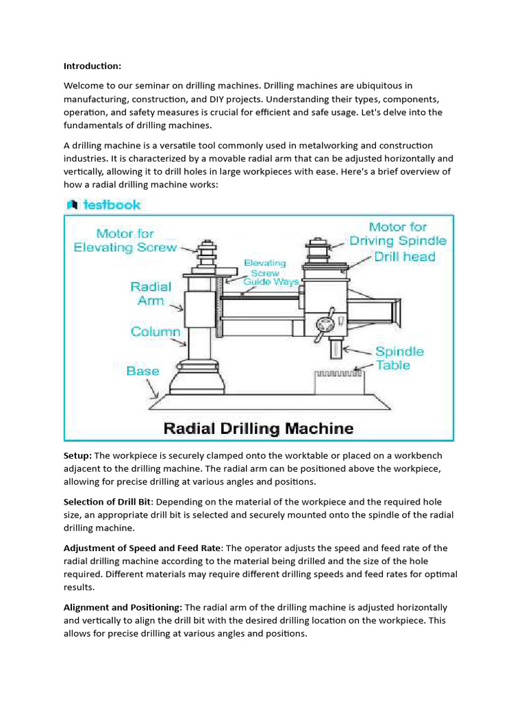 Drill | PDF | Drilling | Drill