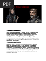 SR Verissimo - Ordem Paranormal | PDF