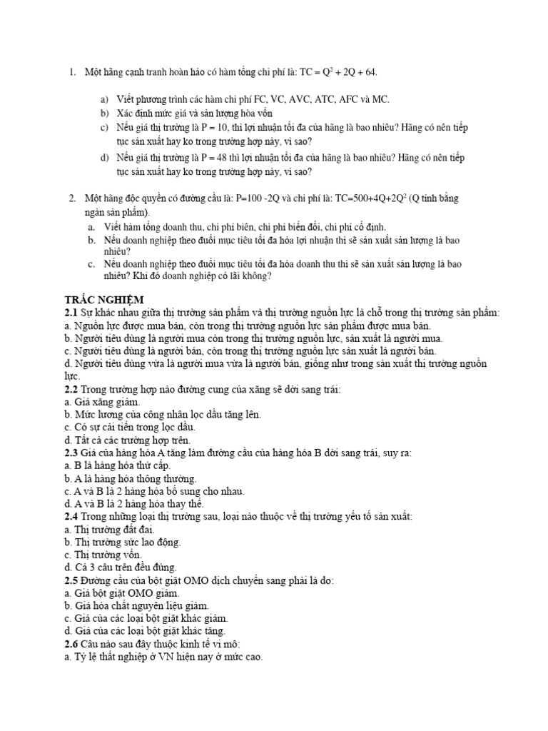 On Tap Bo Sung | PDF