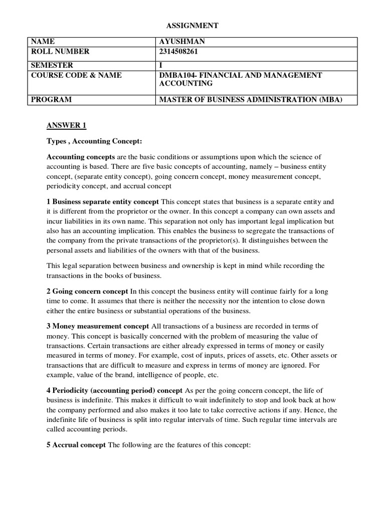 Assignment FM | PDF | Negotiable Instrument | Debits And Credits