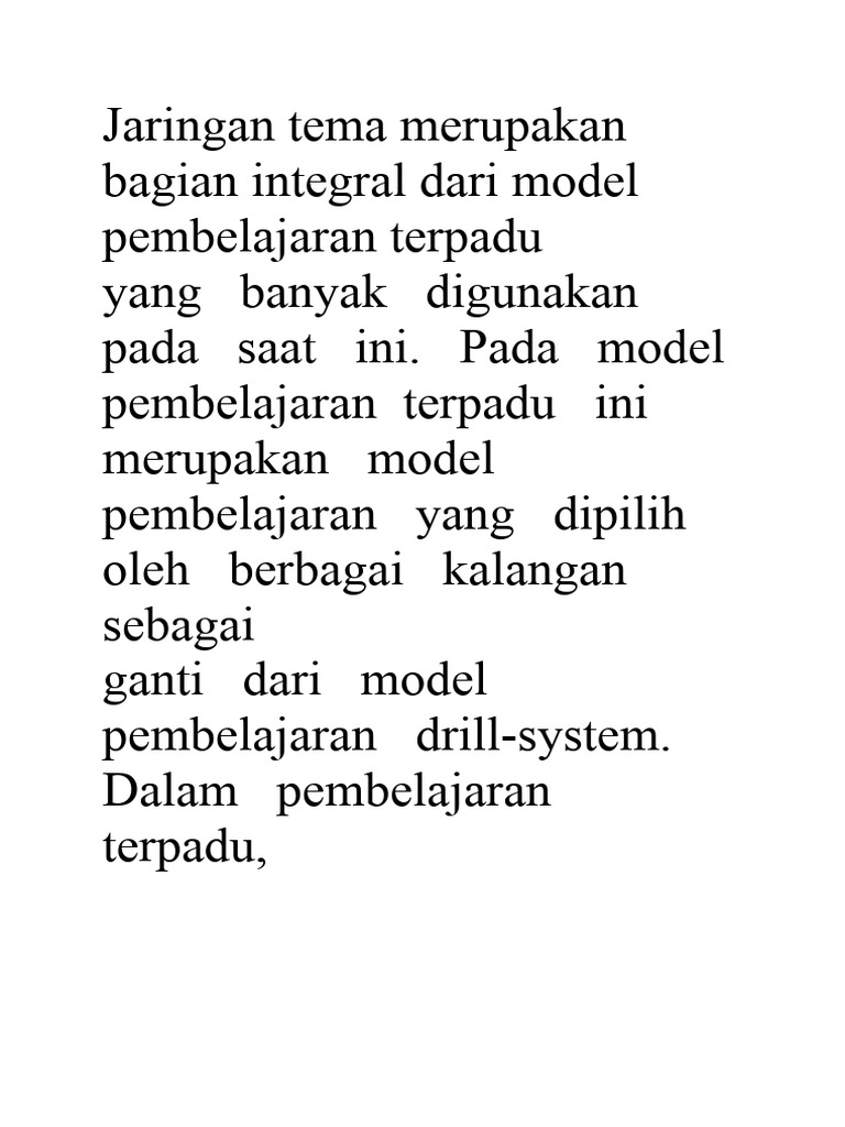 Jaringan Tema Nurul Handini | PDF