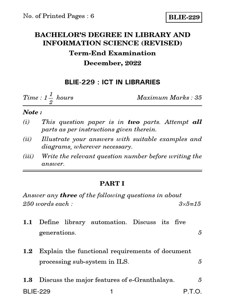 ICT in Library | PDF | Libraries | Library Science