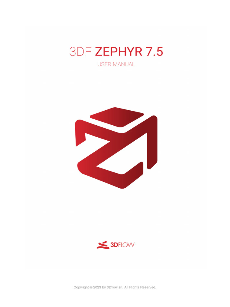 3DF Zephyr Manual 7.500 English | PDF | Camera Lens | Computing