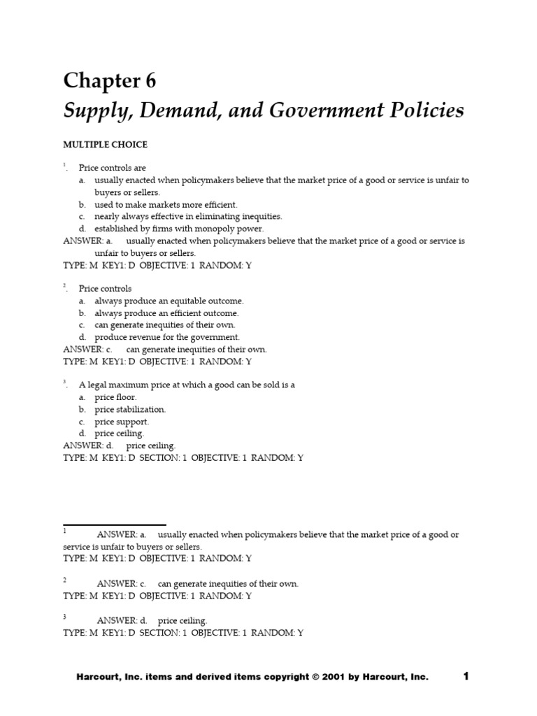 Chap 06 | PDF | Labour Economics | Economic Equilibrium