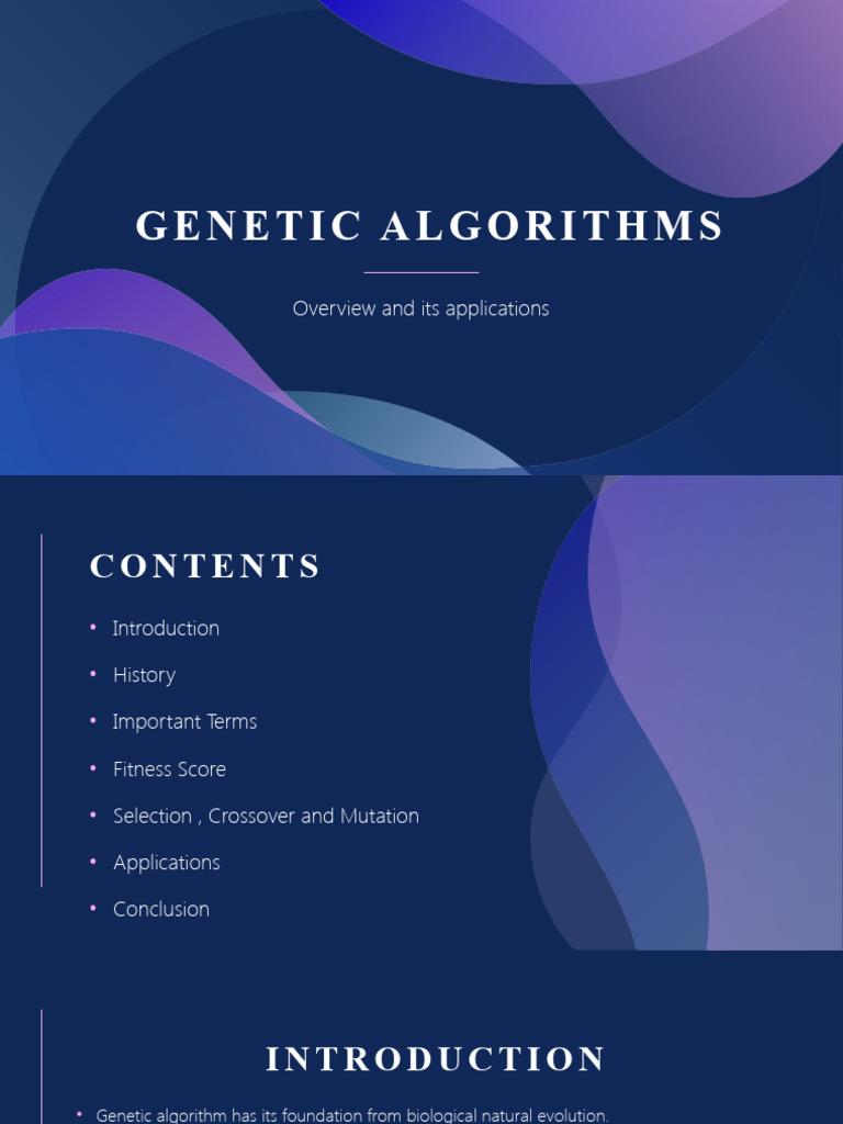 Genetic Algorithm | PDF | Genetic Algorithm | Natural Selection