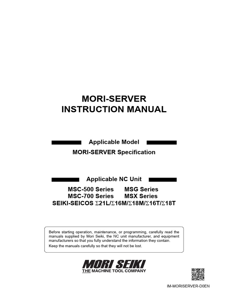 Mori Server (English) | PDF | Computer File | Windows 2000 Mori Server (English) | PDF | Computer File | Windows 2000
