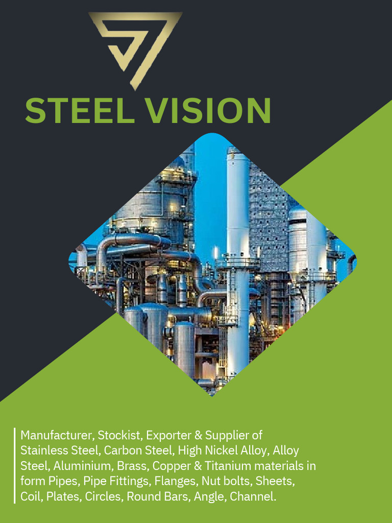 Steel Vision - Company Brochure PDF | PDF | Sheet Metal | Steel