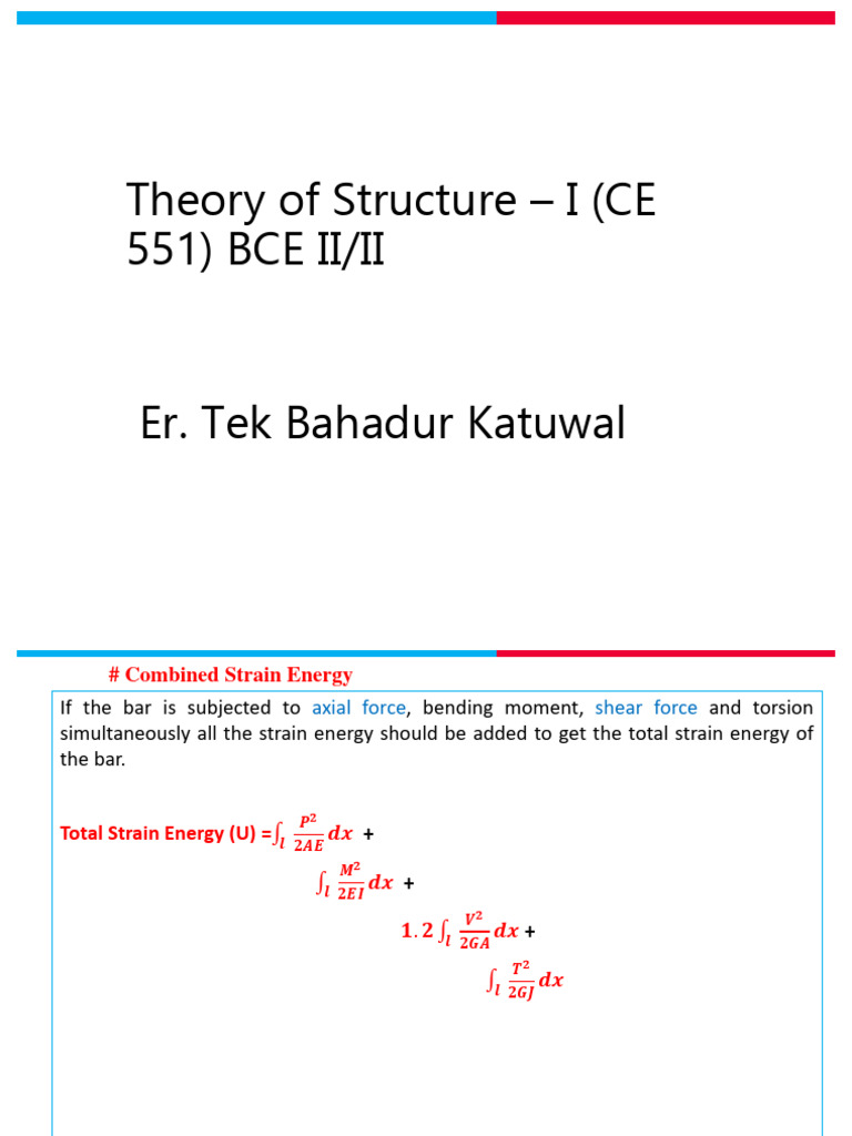 Chapter 2 Strain Energy CNTD | PDF | Bending | Stress (Mechanics)