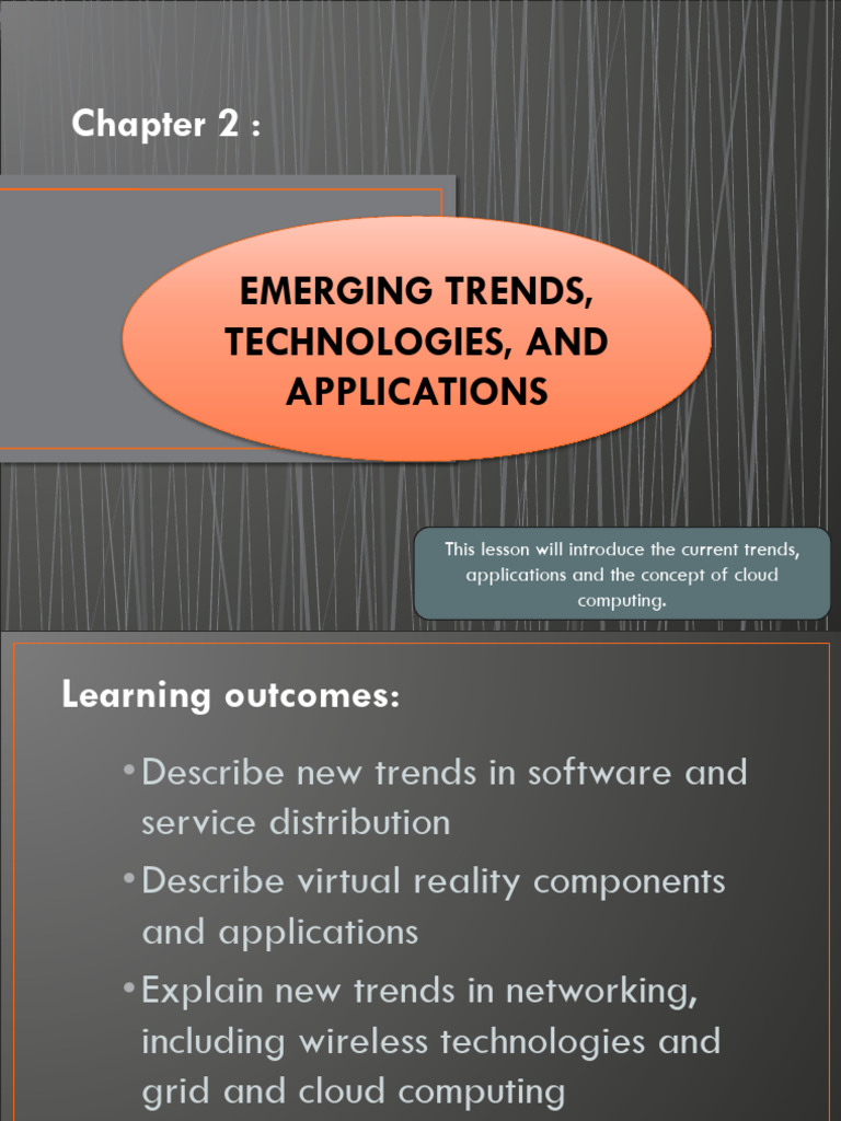Chapter 2 - EMERGING TRENDS, TECHNOLOGIES, AND APPLICATIONS | PDF | Wi ...
