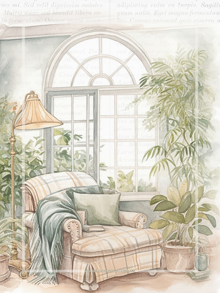 Cozy Nook Planner Template | PDF