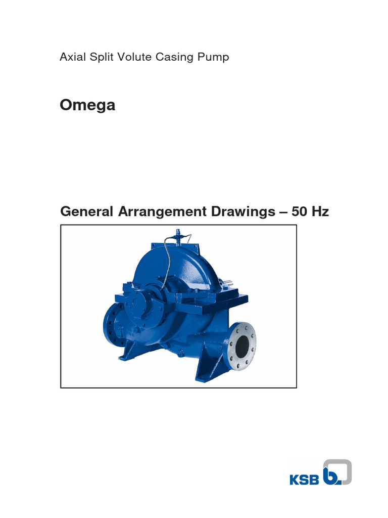1384 3942 00 en General Arrangement Drawing Omega 50 HZ | PDF | Pipe ...
