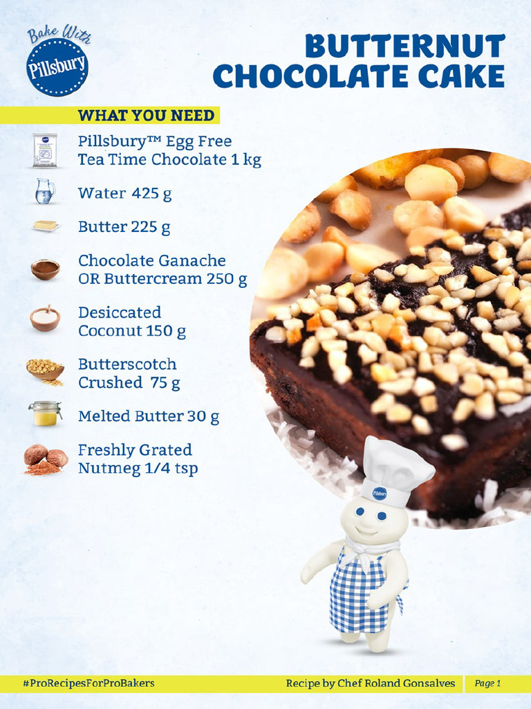 Butternut Chocolate Cake | PDF
