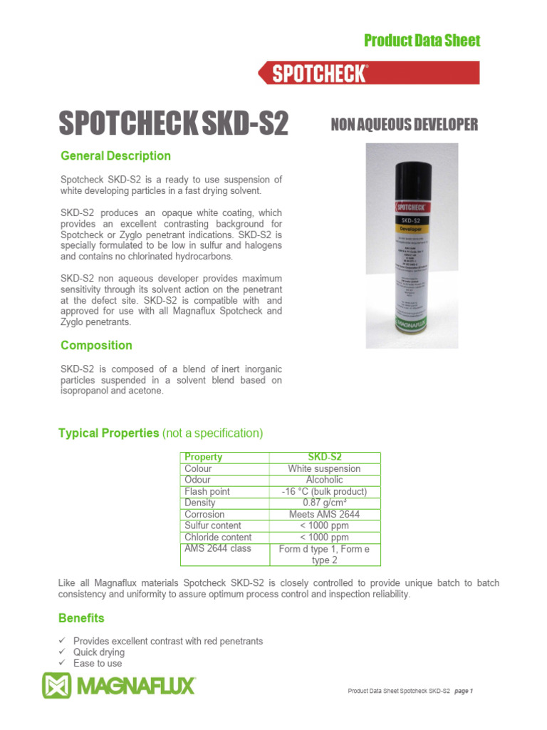 Spotcheck SKD-S2 Developer Overview | PDF | Solvent | Physical Chemistry