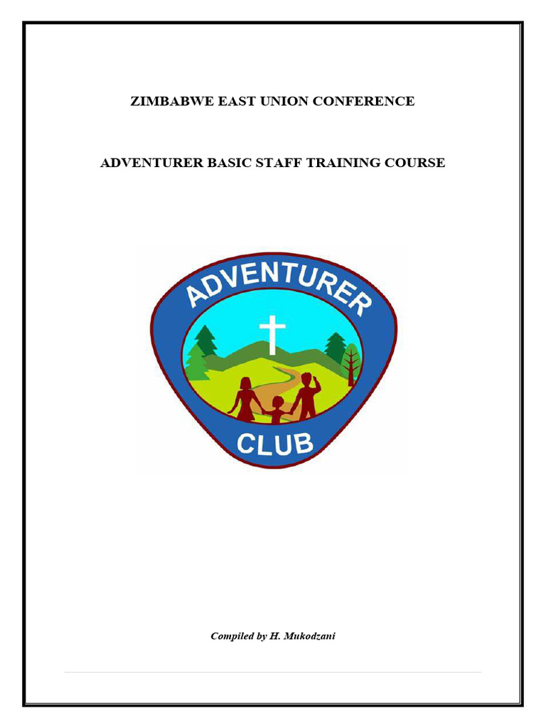 Adventurer Staff Training Guide | PDF | Lesson Plan | Curriculum
