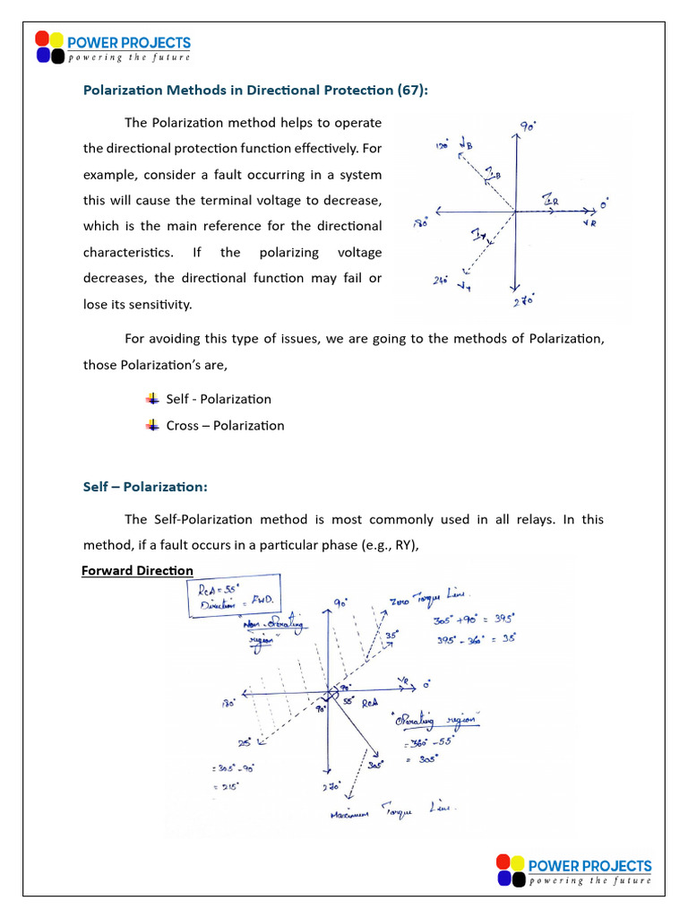 Polarization Methods For Directional Protection 1711573612 | PDF